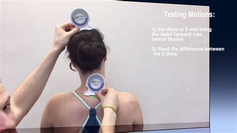 Cervical Lateral Flexion Inclinometer YouTube