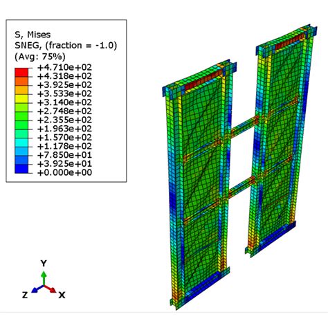 Steel Plate Shear Wall With Coupling Under Cyclic Loading Hysteresis