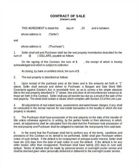 FREE 39 Contract Form Samples PDF MS Word Google Docs