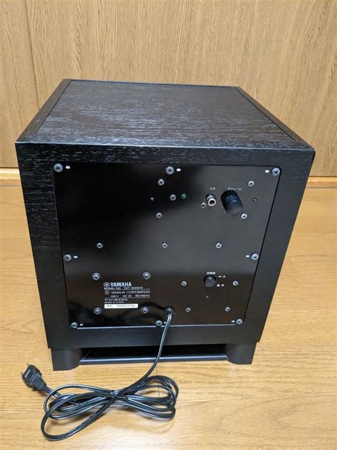 Yamaha ヤマハサブウーファー Yst Sw010 ブラック｜paypayフリマ