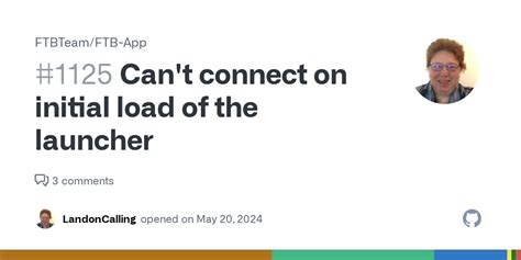 Can T Connect On Initial Load Of The Launcher Issue FTBTeam FTB App GitHub