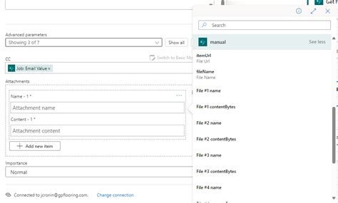 Manual Trigger File Input Attach To An Email I Have Tried Everything