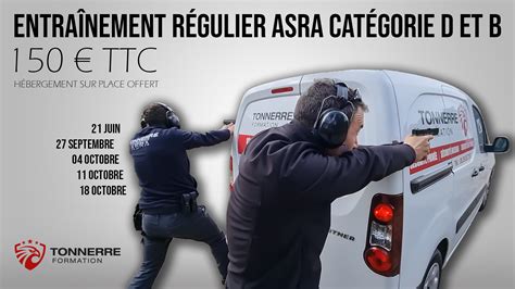 Entraînements Réguliers Des Agents De Sécurité Privée Armé En