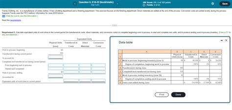 Suppose Trendy Uses The FIFO Method Information For Chegg Com