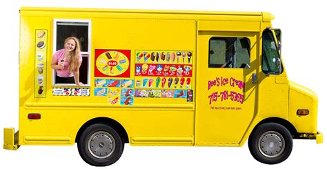 Yellow Ice Cream Truck Cooleys Ice Cream Info And Reviews