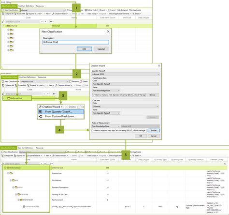 Automated Creation Of Bim Cost Classification Bexel Manager Help Center