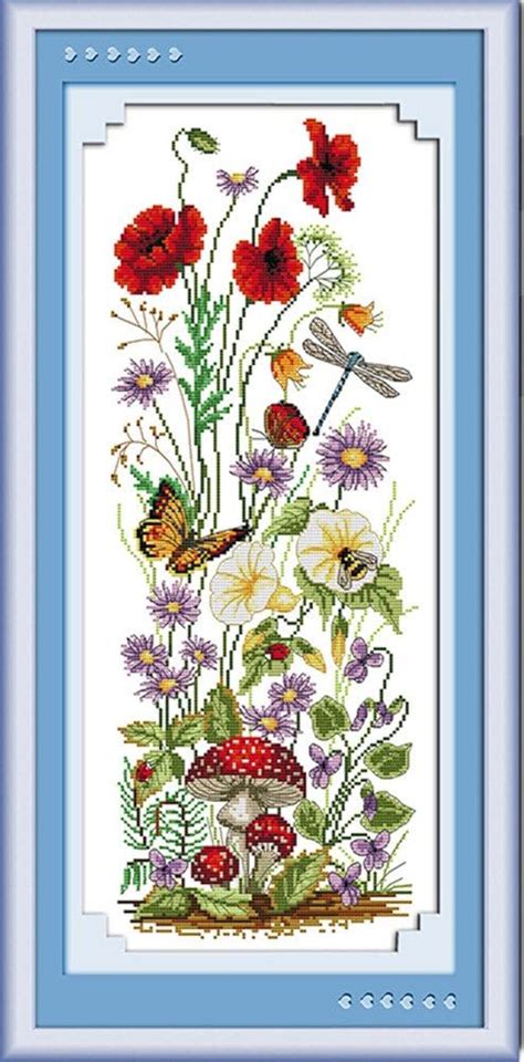 Captaincrafts Cross Stitch Kits Stamped Cross Stitch Pre Printed
