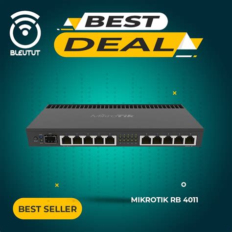 Mikrotik Rb4011igs Rm Ethernet 10 Port Gigabit Router Shopee Philippines
