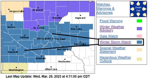 Winter Storm Watch Friday Includes The Twin Cities Mpr News