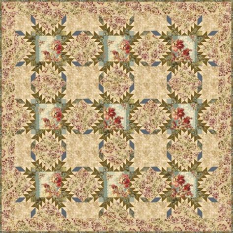Patterns Laundry Basket Quilts Edyta Sitar Feathered Star Quilt