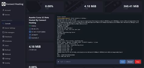 Assetto Corsa Server Hosting Connect Hosting