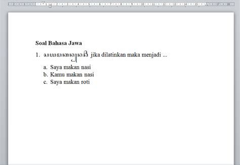 Detail Contoh Nulis Aksara Jawa Koleksi Nomer 45