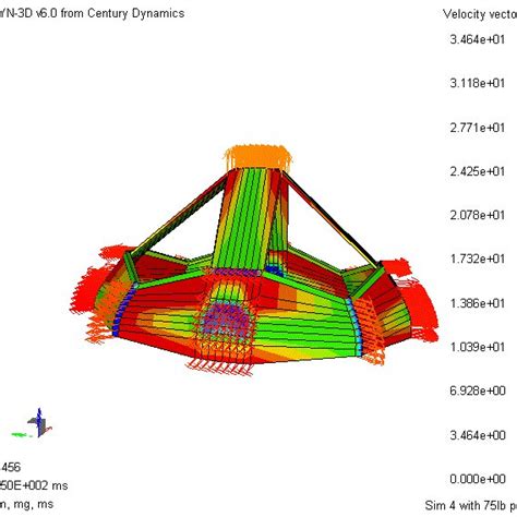 Sim 3 Top Air Euler Grid Overlaying Coarse Grid Concrete Model
