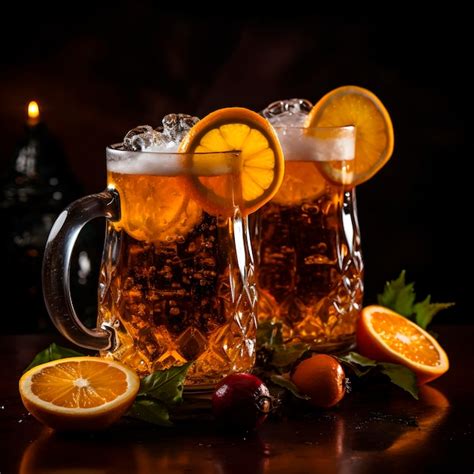 Premium Ai Image Beer And Wine Glasses Beautiful And Professional Photo