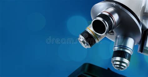 Laboratory Equipment Optical Microscope Microscope Is Used For Conducting Planned Stock Image