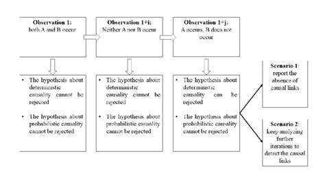 Scheme Of The Decision Making Process In The Experiment Revealing