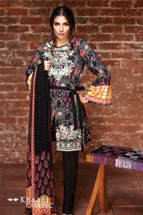 Khaadi Unstitched Cambric Collection Price And Catalog