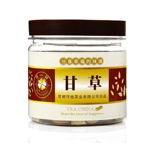 守一轩 花草茶 春季甘草60g1周1次秋季罐装包装中国大陆云南冬季人生冲刺