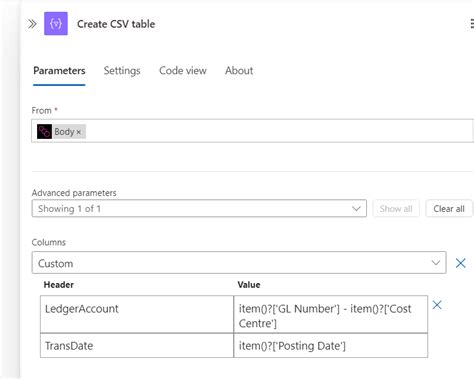 Step To Transform Column Data In Csv Using Logic App Microsoft Qanda