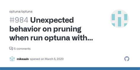 unexpected behavior on pruning when run optuna with my neural network