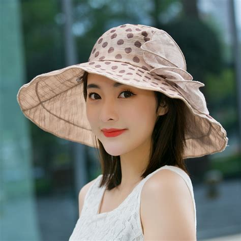 帽子女士夏天韩版大檐帽防晒遮阳帽太阳帽中老年人户外出游妈妈帽虎窝淘