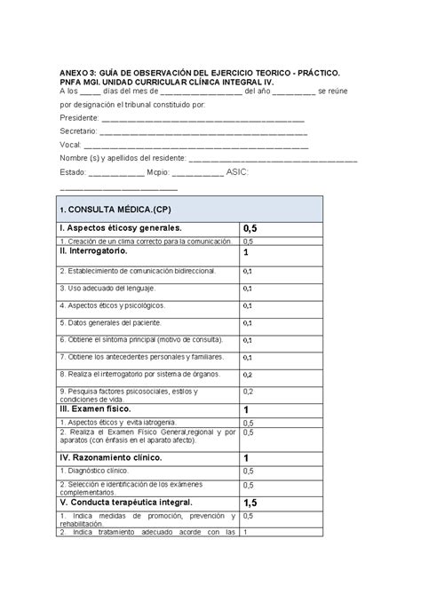 Anexo 3 Guia Observación Ex Teórico Pract Clin Int IV ANEXO 3 GUÍA