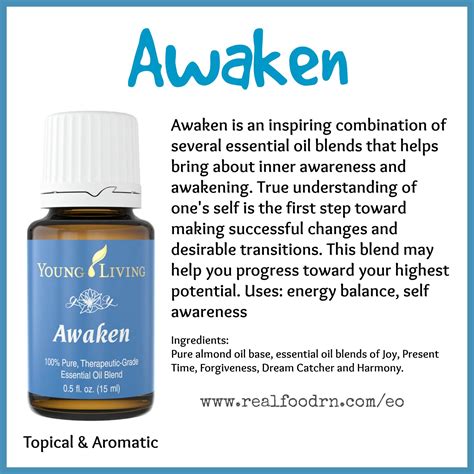 Awaken Essential Oil Real Food Rn