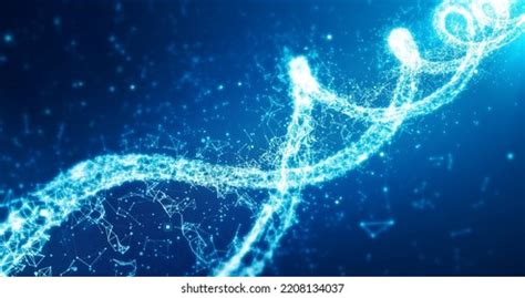 Dna Molecule Double Helix Spiral Human 库存插图 2207871653 Shutterstock