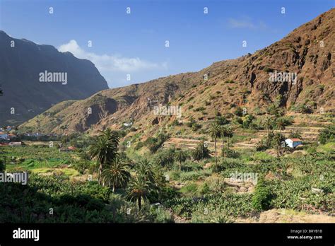 Canary Islands La Gomera Hermigua Stock Photo Alamy