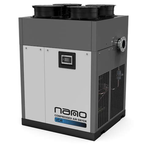 Nano Introduces VDR Variable Speed Refrigerated Air Dryers Compressed Air Best Practices