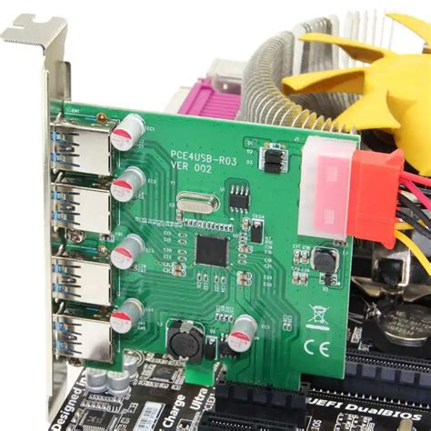 Pci Express Adapter Port Pci Express Card Usb Expansion Add On Cards With Pin Power