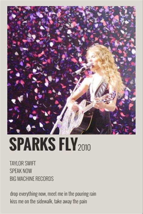 Sparks Fly Taylor Swift Songs Taylor Swift Album Taylor Swift Album