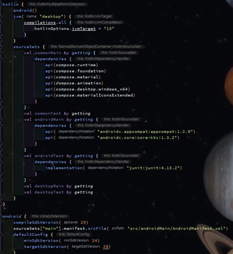 Kotlin Cant Buildrun Jetpack Compose Multiplatforms Desktop