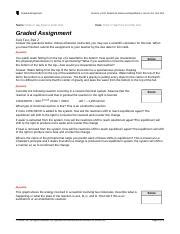1085074 Docx Graded Assignment Science Unit Reactions Rates And