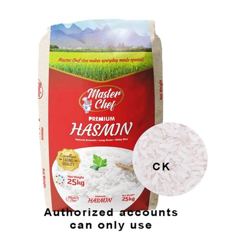 1kg And 5 Kg Master Chef Hasmin Rice Shopee Philippines