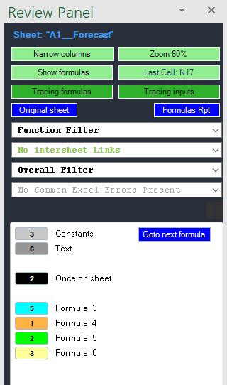 Excelanalyzer Microsoft Excel Spreadsheet Review Audit And Analysis Software Spreadsheetsoftware