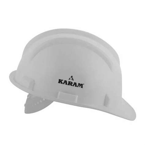Abs White Industrial Safety Helmets Size Medium At Best Price In Kanpur