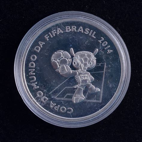 Estojo 5 Reais 2014 Fuleco Mascote Oficial Da Copa Do Mundo De