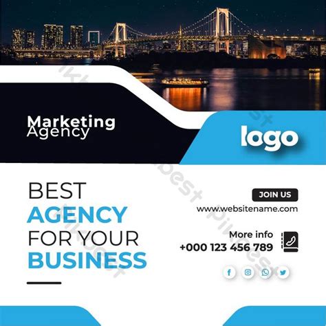 소셜 미디어 게시물 템플릿 편집 가능한 배너 Png Ai 무료 다운로드 Pikbest