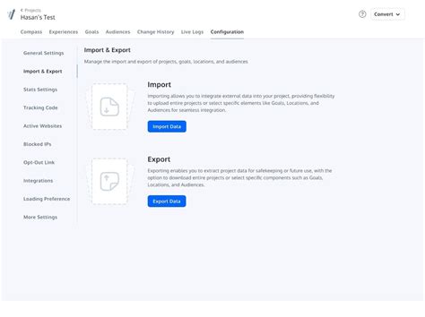 How To Use The Import And Export Feature
