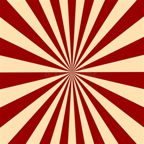 Red Retro Backround Colorfull Vintage Stock Vector Illustration Of