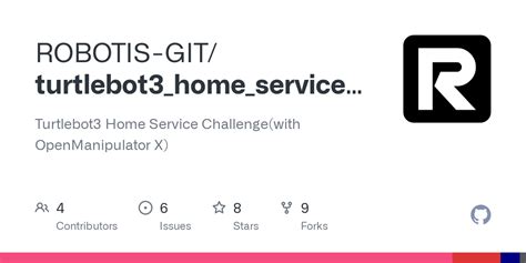 Github Robotis Gitturtlebot3homeservicechallenge Turtlebot3 Home