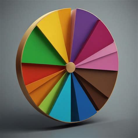 Premium Photo Business Pie Chart 3d Illustration Rendering