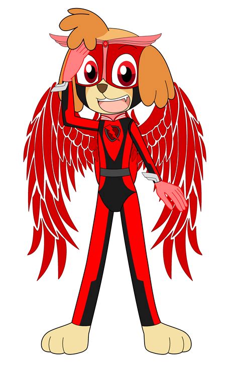 Paw Patrol Mighty Pup Jet Anthro Form By Pawpatrolucs2021 On Deviantart