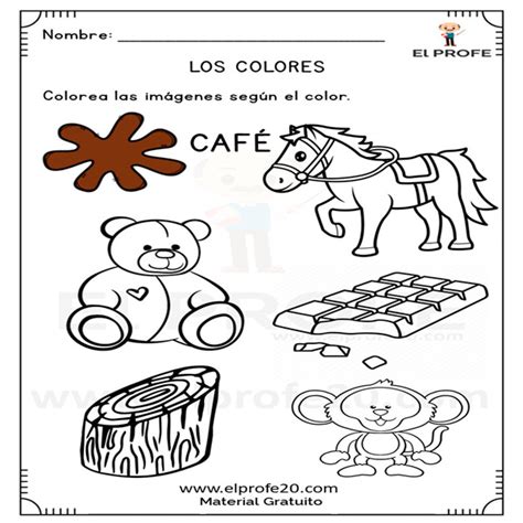 Cuadernillo Aprender Los Colores Para Preescolar