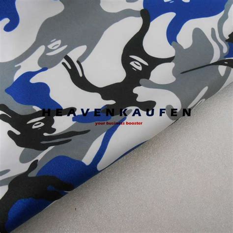 Jual Bahan Kain Jaket Parasut Micro Ns Loreng Doreng Apps Blue Harga