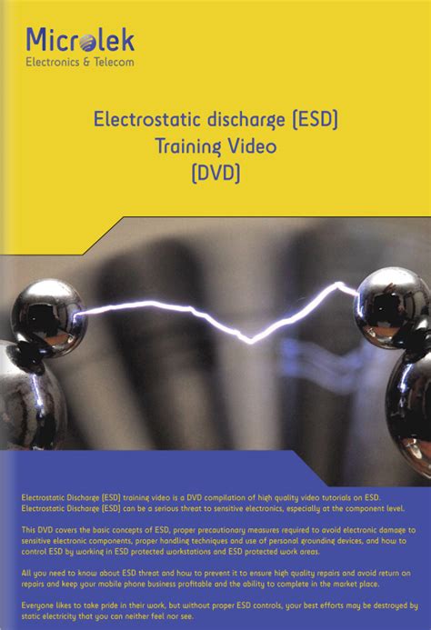 Electrostatic Discharge ESD Training Video DVD Microlek Online Store