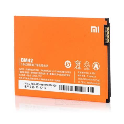 Redmi Hongmi Note 1 Bm42 Battery 3100mah Shopee Singapore