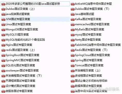 我把所有大厂问到的java面试题都总结了个遍 csdn博客