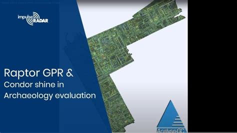 Bernth Johansson On Linkedin Raptor Gpr And Condor Shine In Archaeology